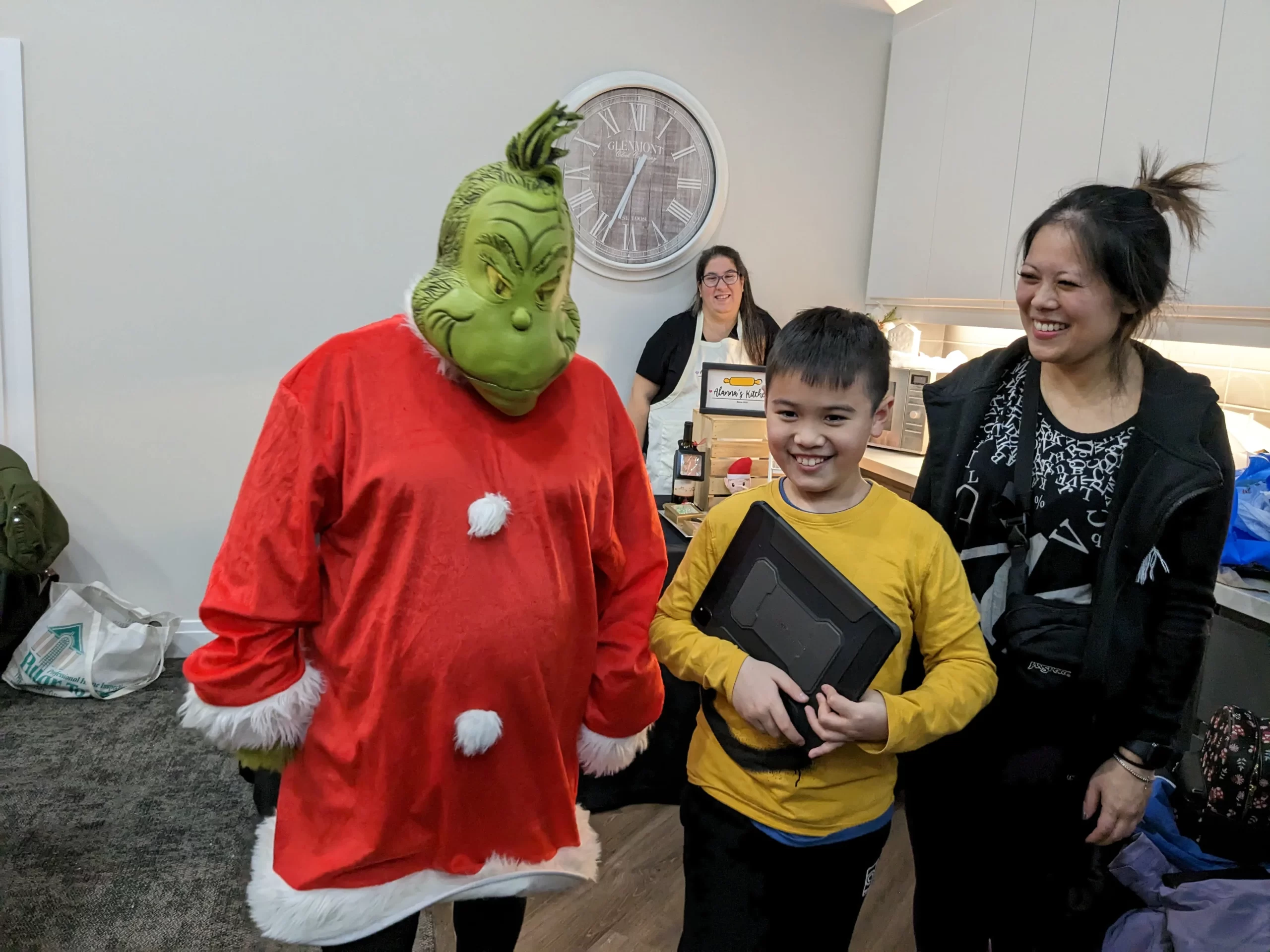 Santa, the Grinch, and Angels appear at the TTG Christmas Marketplace ...