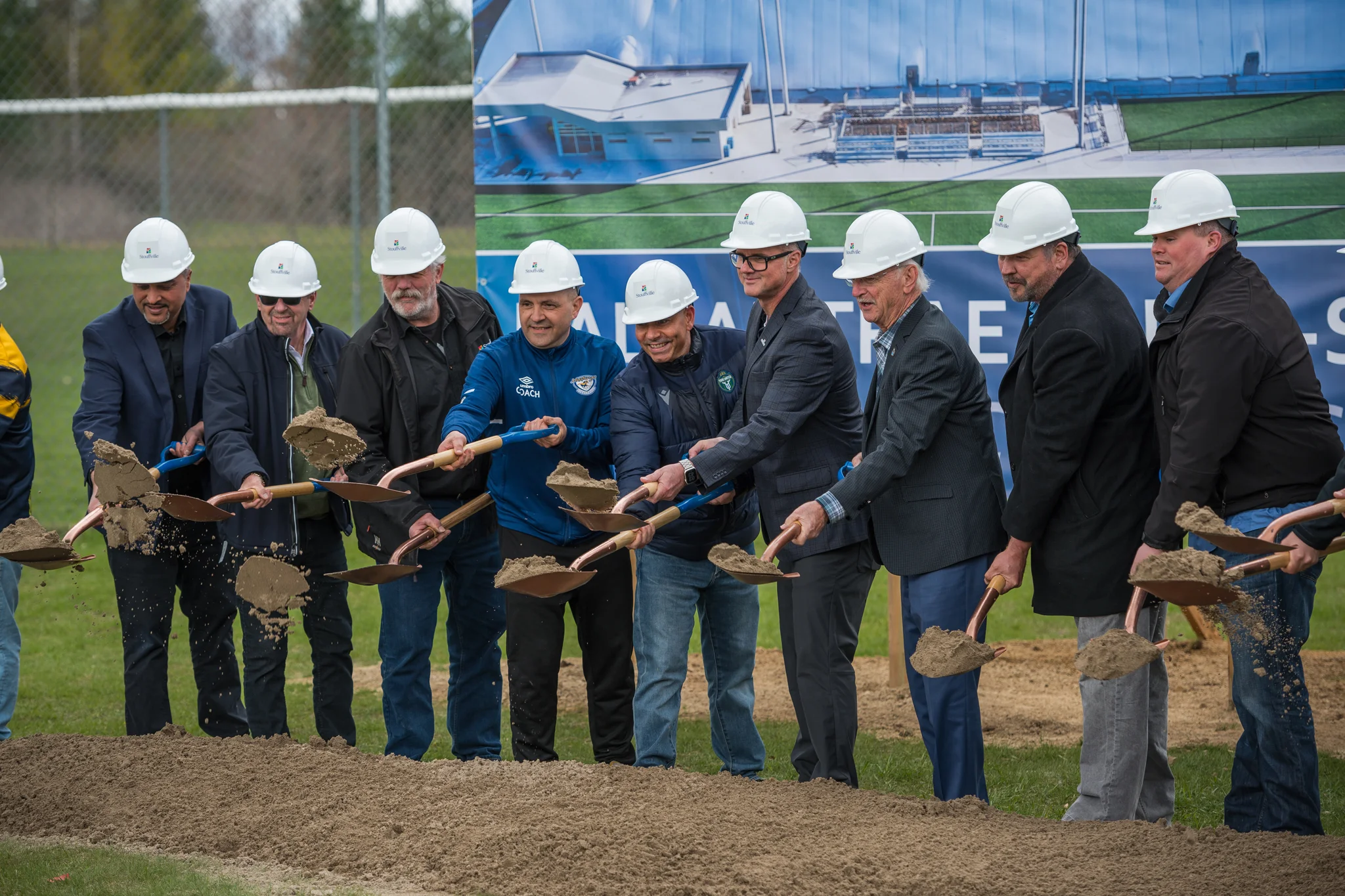 Stouffville Breaks Ground On New Multi-Sport Dome Facility in ...