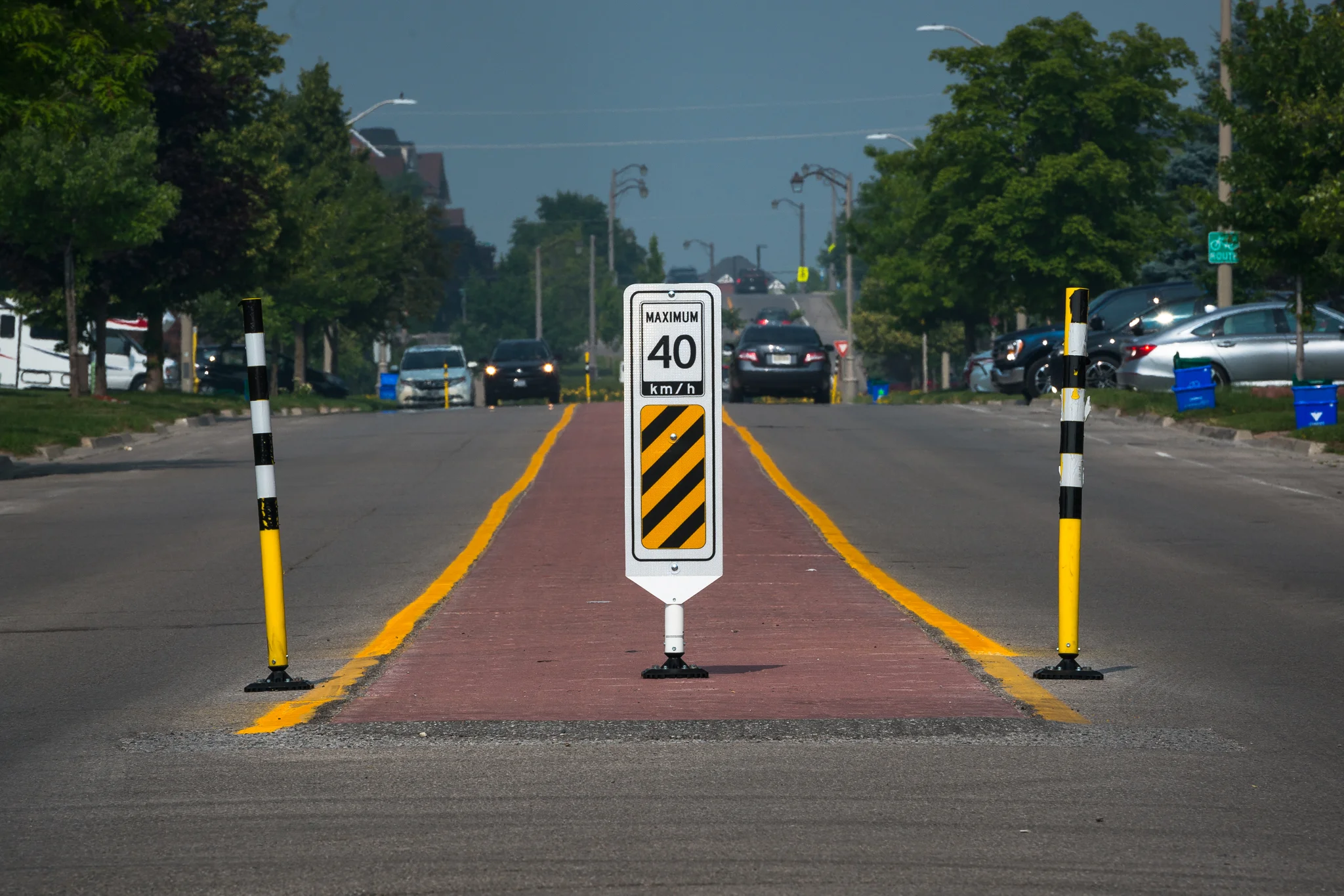 Traffic Delineators Coming to Main Street, Calming Study Underway ...