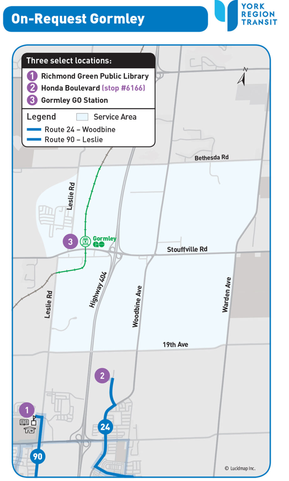 YRT Announces New Gormley Service and Changes to Local School Special ...