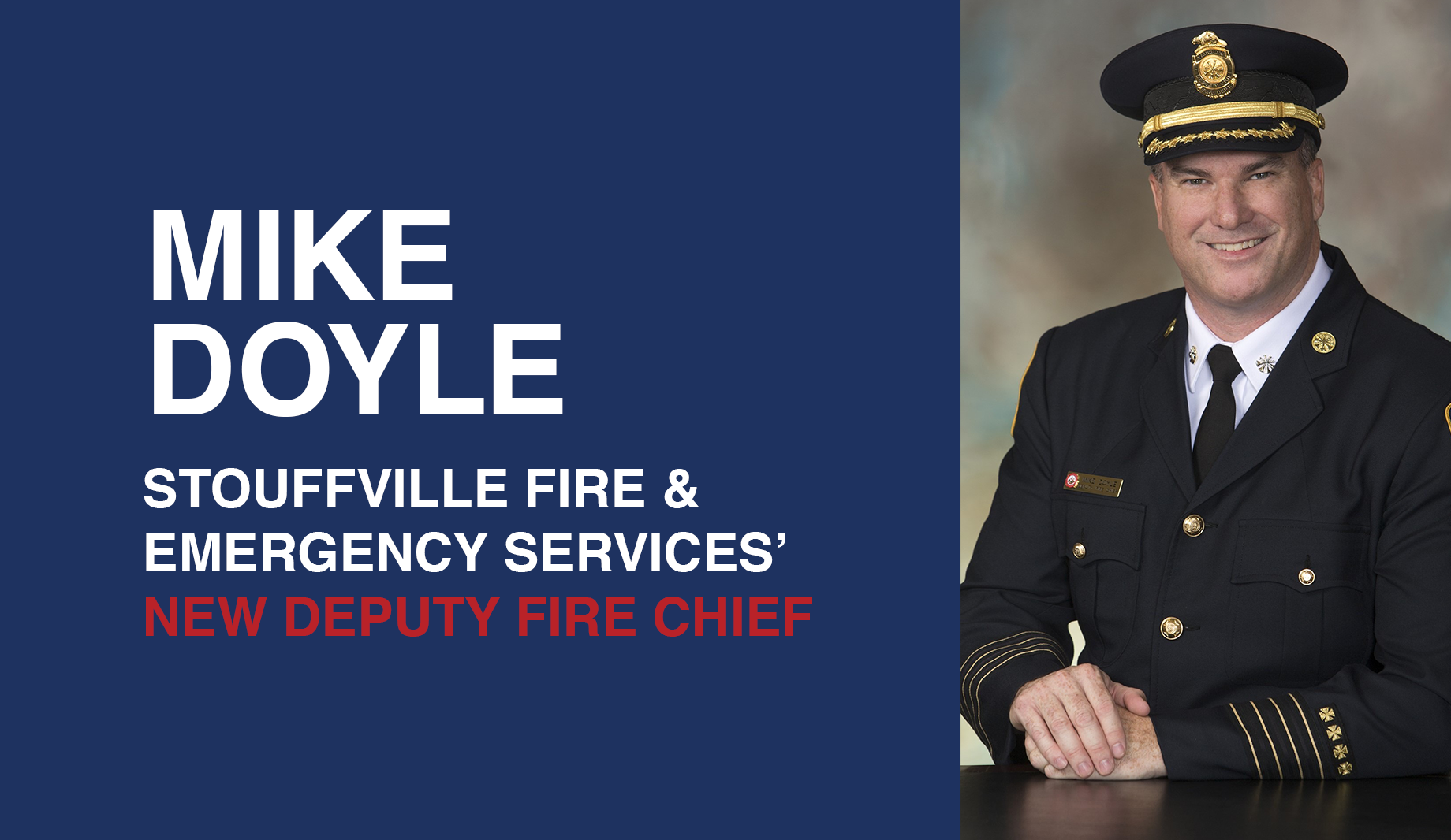 New Deputy Fire Chief Mike Doyle Brings 24 Years of Experience to Stouffville | Stouffville ...
